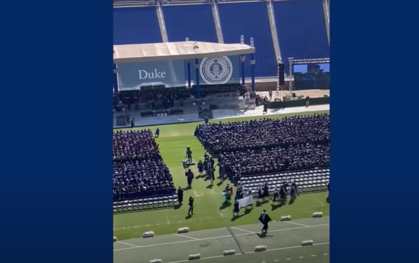 Controversy Erupts During Duke University Commencement