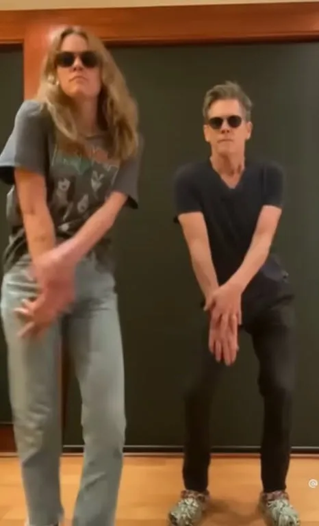 Kevin Bacon Goes Footloose With His Daughter in a Viral Dance Video